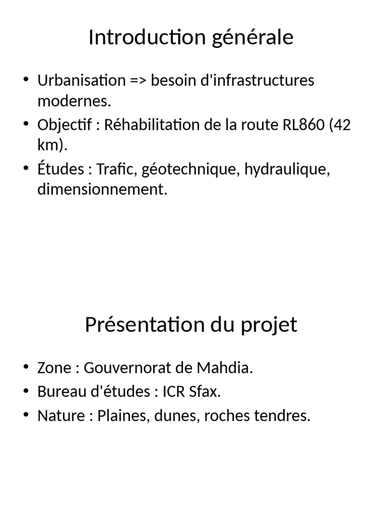 Presentation_PFE_RL860_Summary | PDF | Génie géotechnique