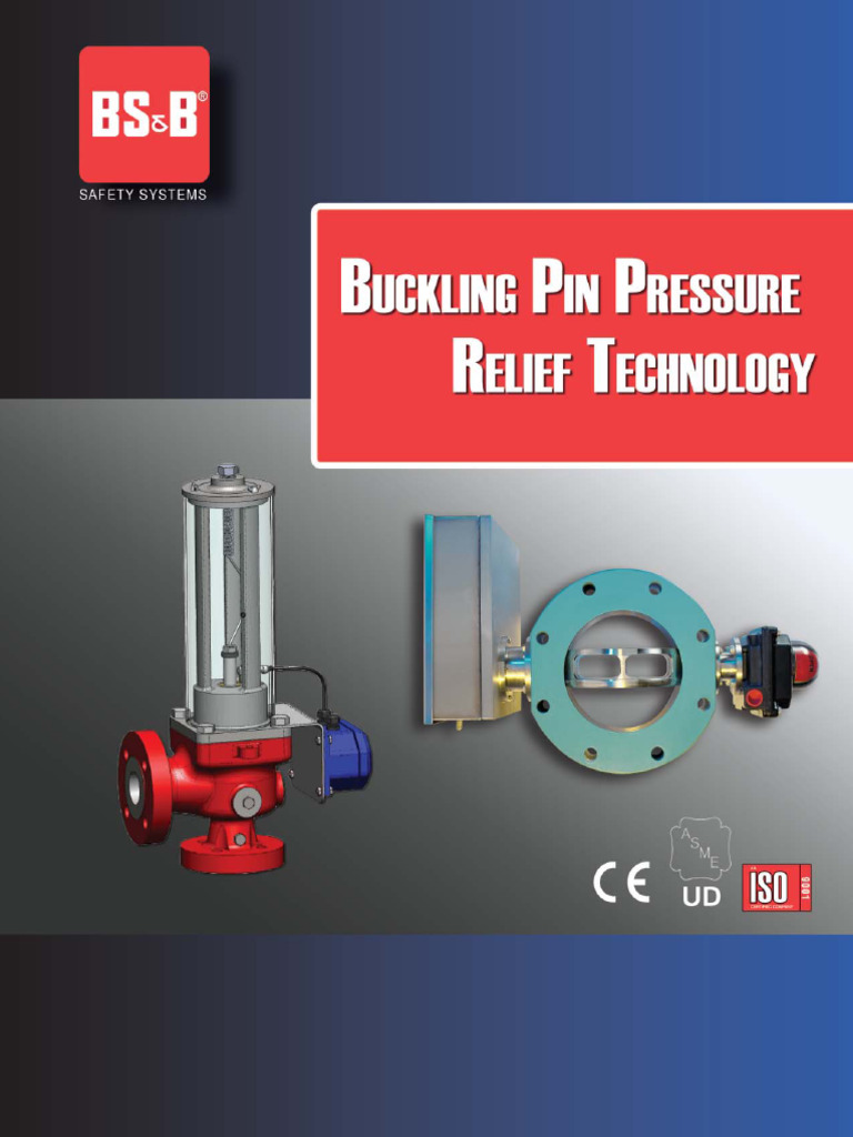 Buckling Pin Pressure Relief Technology | PDF | Lever | Valve