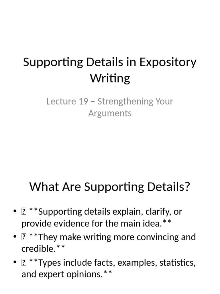 Expository Writing Lecture19 | PDF | Mental Health | Critical Thinking