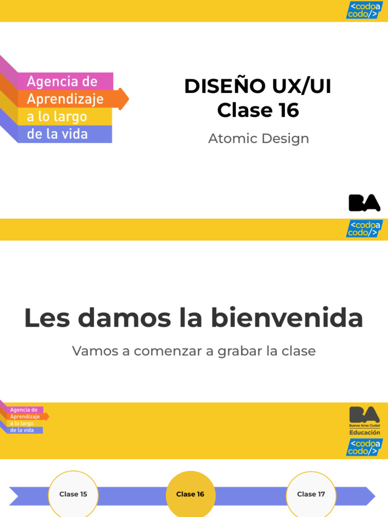Clase 16. Atomic Design | PDF | Ingeniería de software | Diseño