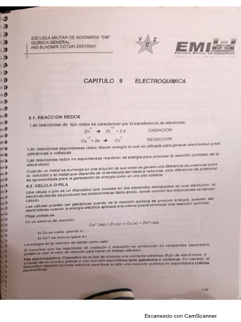 Electro Química | PDF