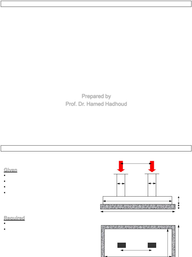 Design of Combined Footing | PDF | Bending | Mechanical Engineering