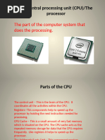 The CPU and The Fetch-Execute Cycle Test Questions - KS3 Computer ...