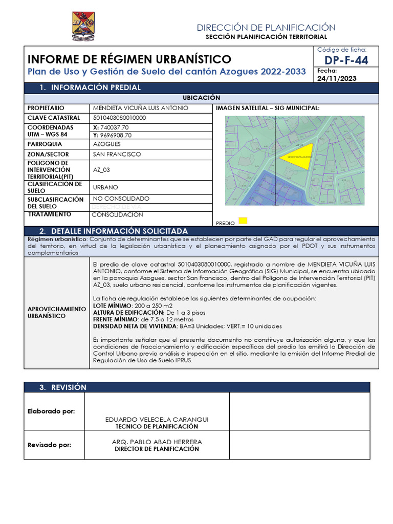 Iru 44 | PDF | Planificación urbana | Sistema de información geográfica
