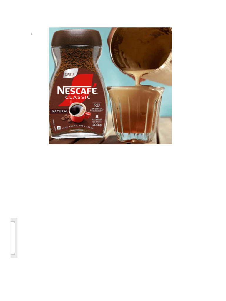 Frappe Expresso Nescafe | PDF