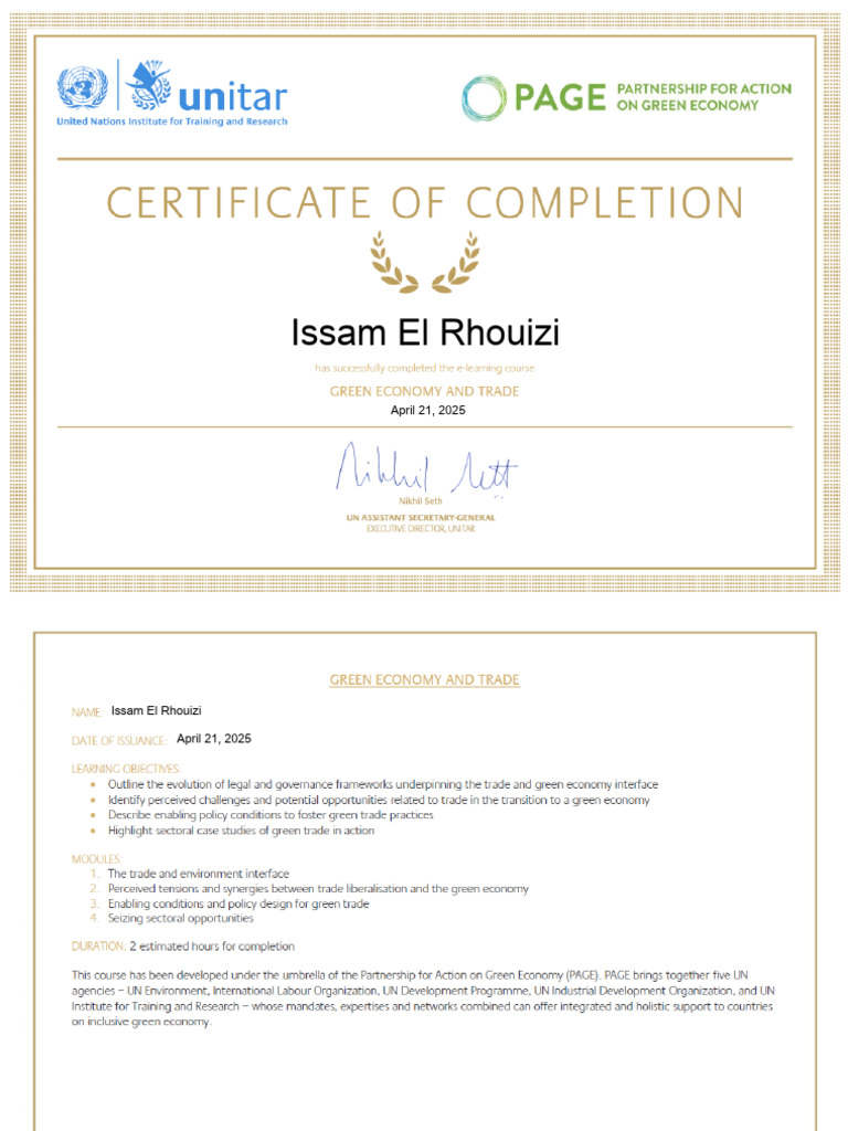 Certificate of Completion | PDF