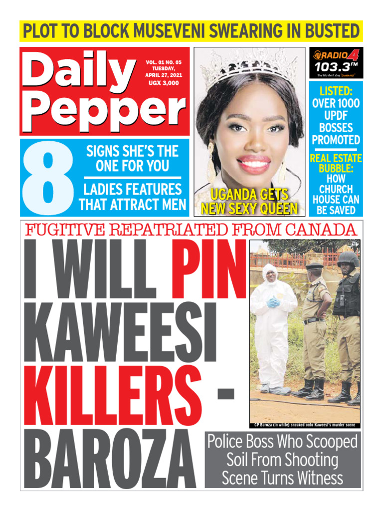 Baroza on Kaweesi Killers and Promotions | PDF | Chad | Uganda