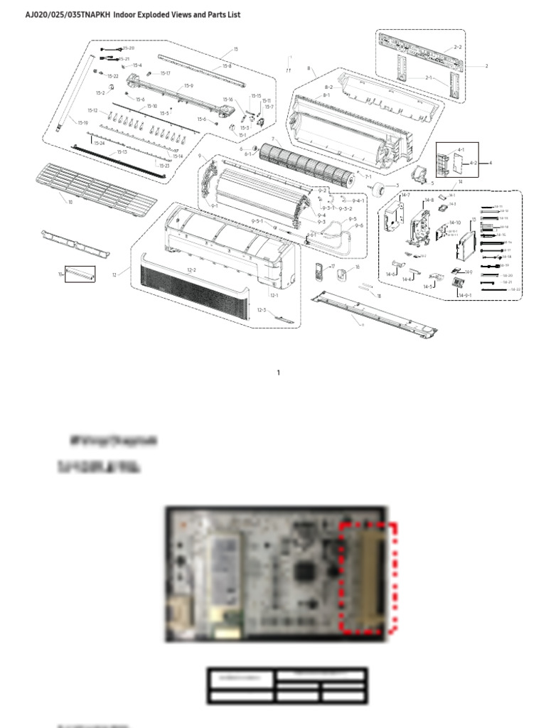 Exploded Views and Part List AJ020025035TNAPKHEA | PDF | Manufactured ...