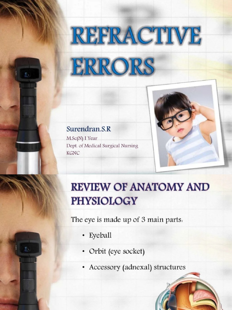 Refractive Errors | PDF
