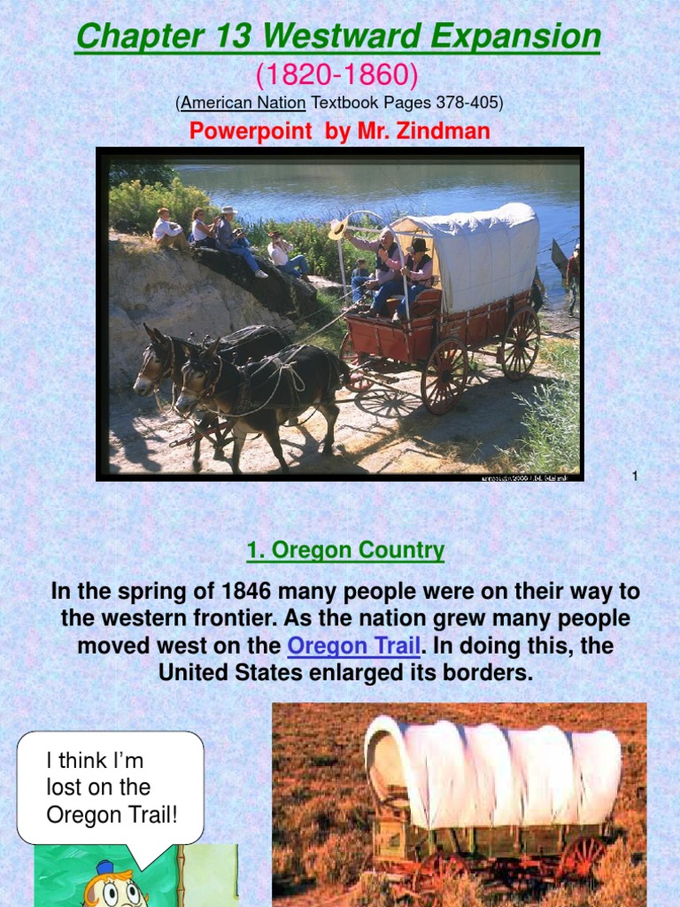 Westward Expansion and Manifest Destiny | PDF | Mountain Man | Mexican ...
