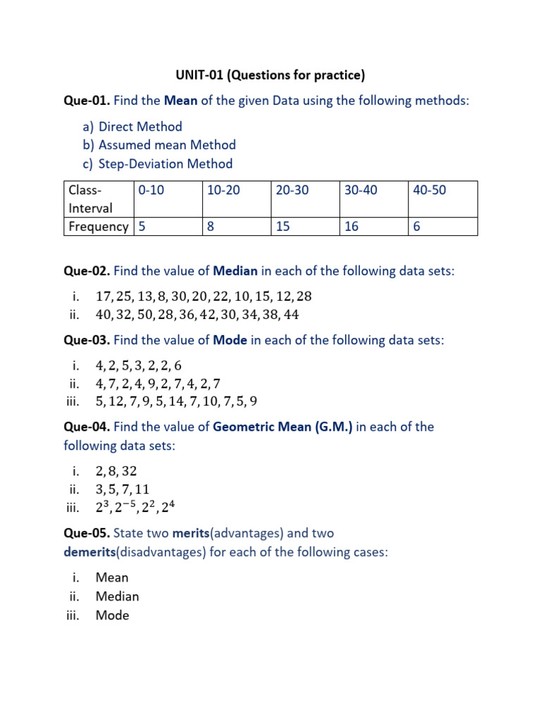 Unit 1 | PDF