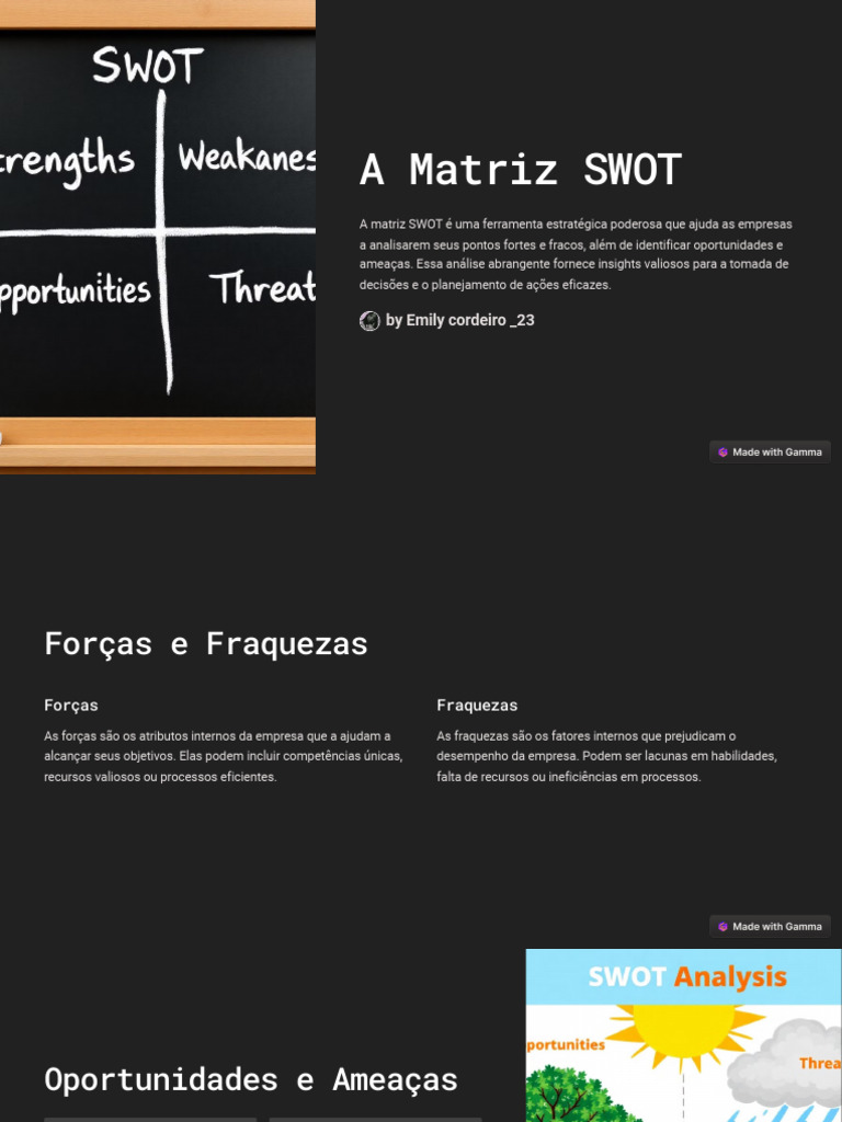 A Matriz Swot | PDF