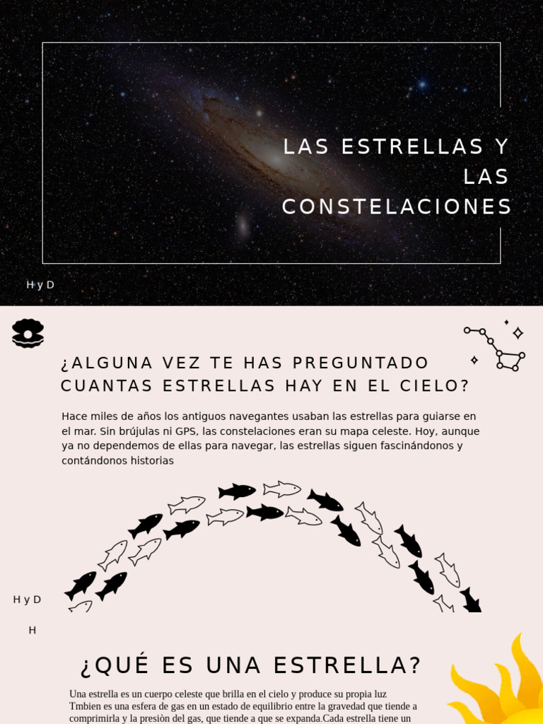 Las Estrellas y Las Constelaciones | PDF