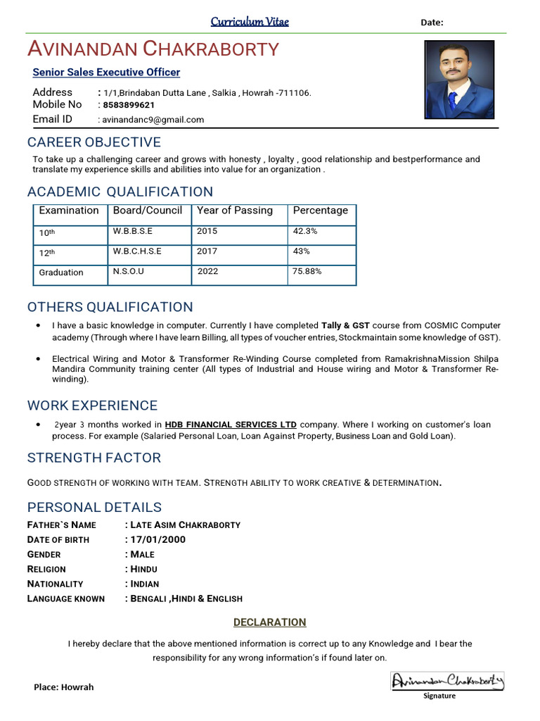 Avinandan Chakraborty. | PDF