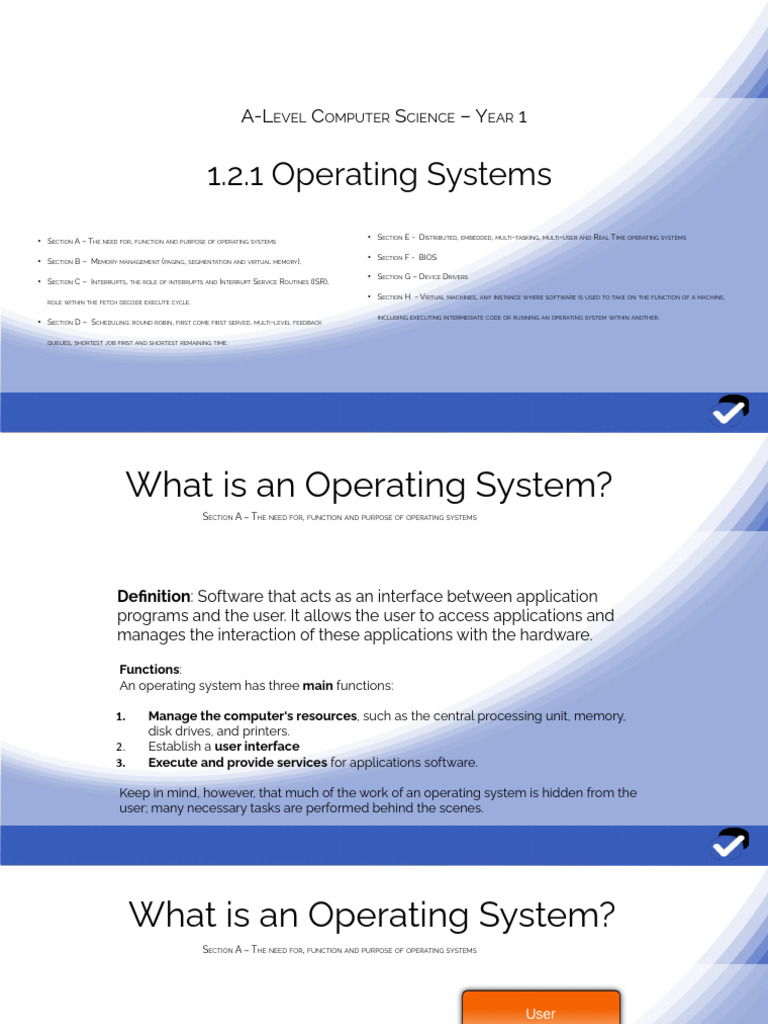 1.2.1 Lesson 1 Operating-Systems | PDF | Operating System | Process ...