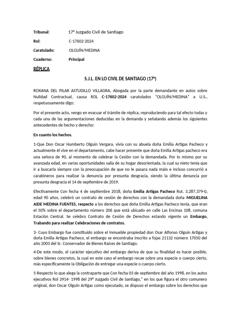 Replica de Oscar 7 | PDF