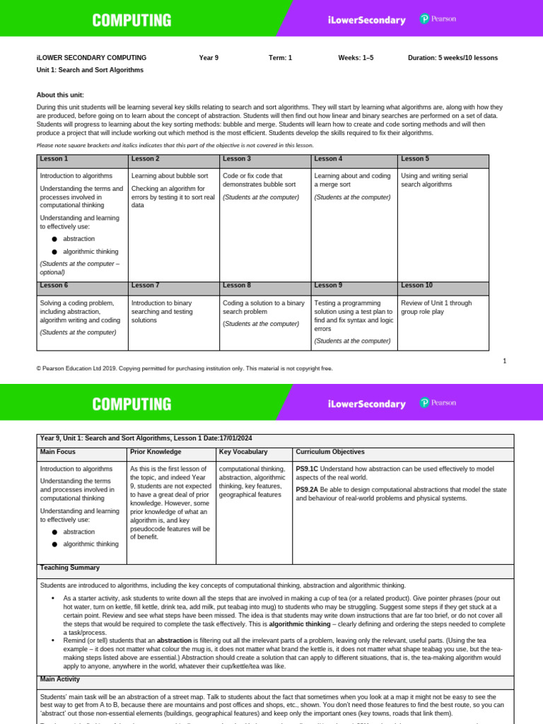 Year9 Computing Autumn Unit1 | PDF | Computer Programming | Computer Program