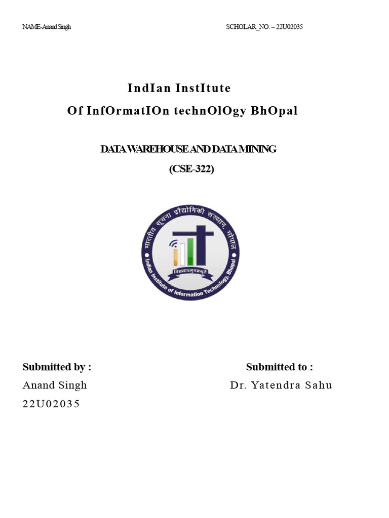 35 Cse DWM | PDF | Cluster Analysis | Categorical Variable