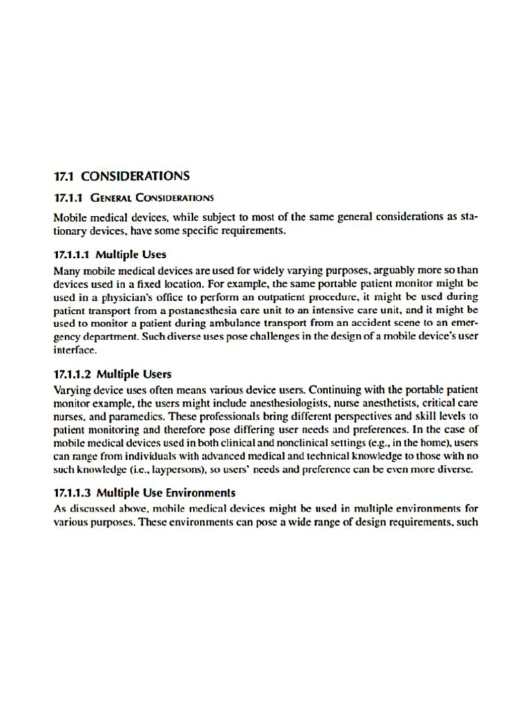 Design of Mobile Medical Device | PDF