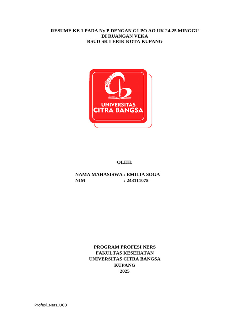 Resume Veka 2 Lhia Soga | PDF