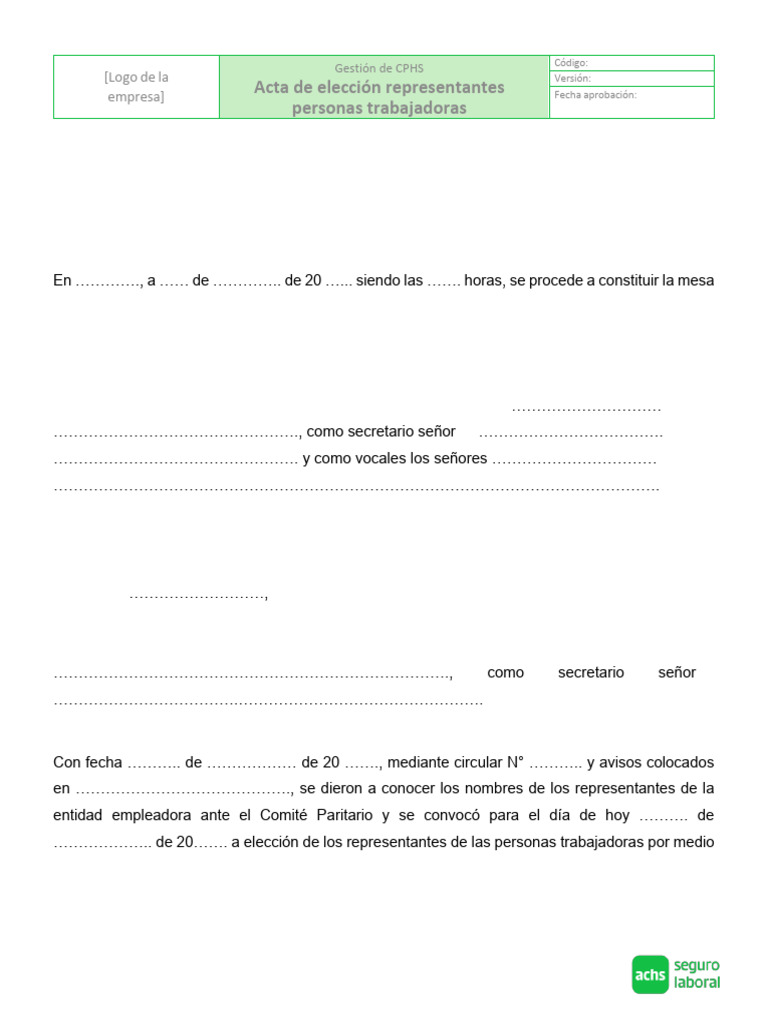 K 1 K 2 K 4 K 6 K 9 Acta de Elecciones Cphs | PDF | Gobierno