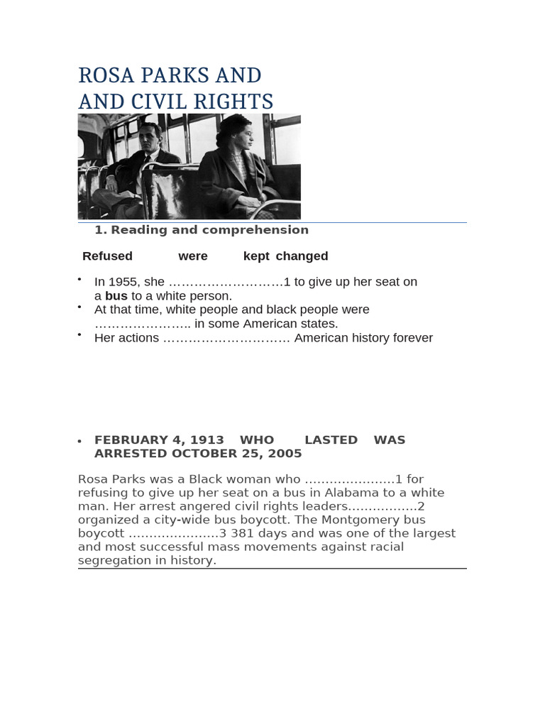 Rosa Parks | PDF