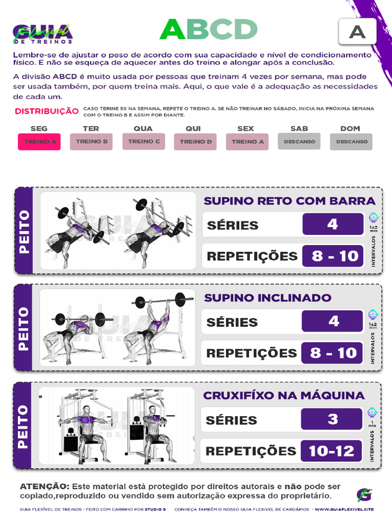 Treino ABCD - 1 | PDF