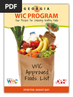 Florida WIC Food List 2024 | PDF | Foods