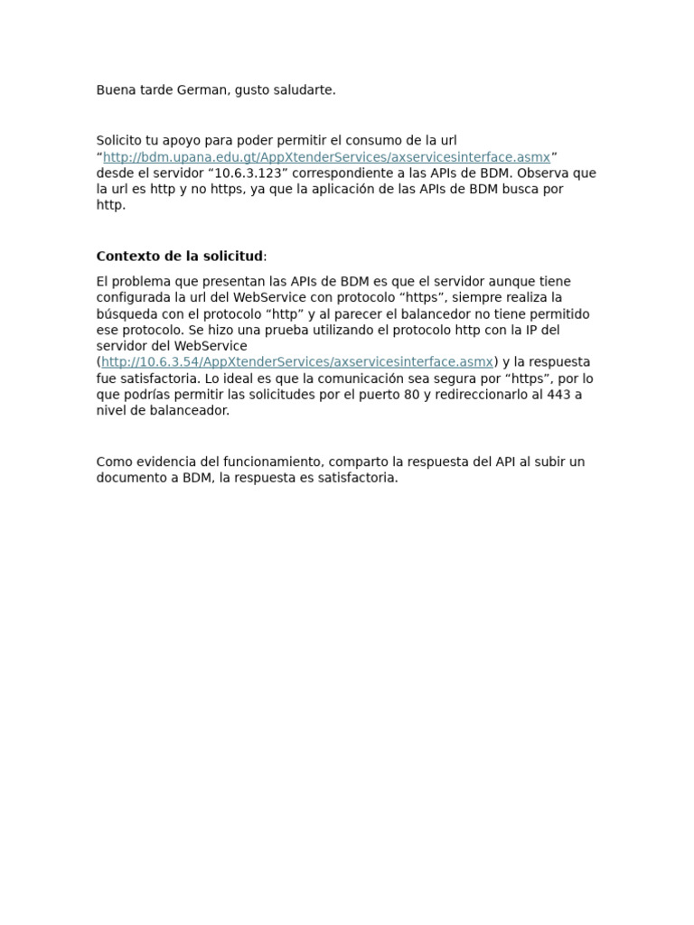 APIs de BDM | PDF