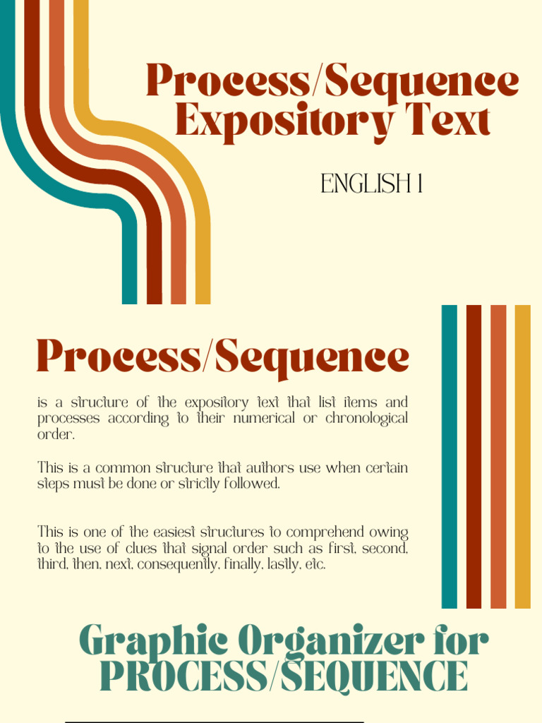 ProcessSequence Expository Text | PDF