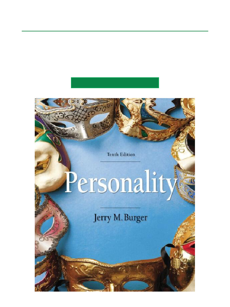 Personality - 10th Edition Free Ebook Download | PDF | Extraversion And Introversion | Sigmund Freud