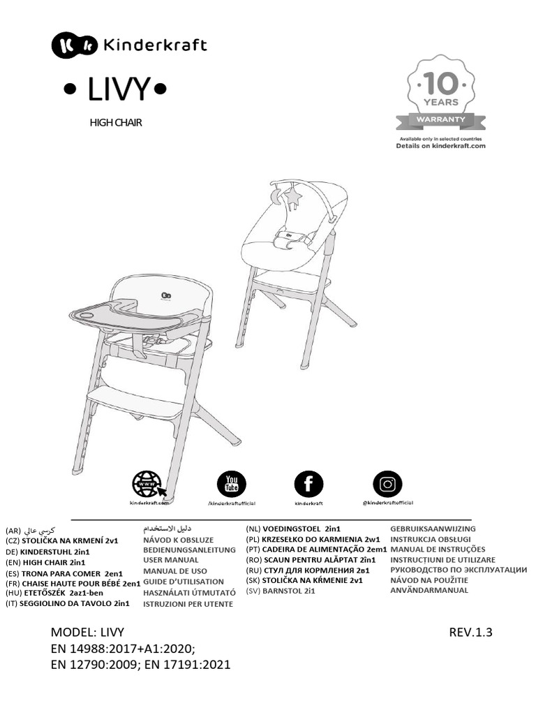 Kinderkraft-LIVY-manual | PDF