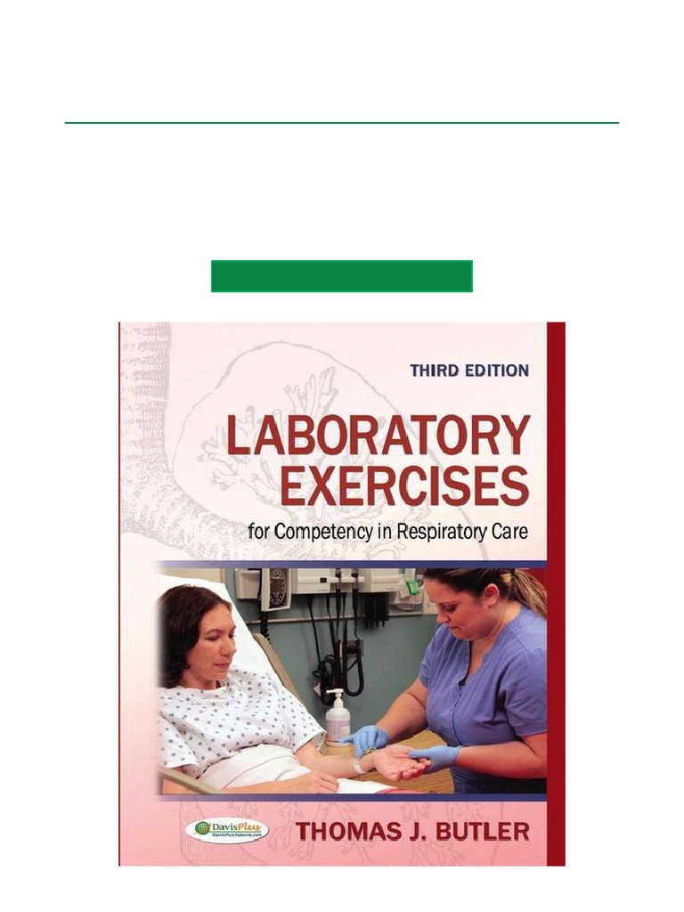 Respiratory Care Lab Exercises Guide | PDF | Intravenous Therapy ...