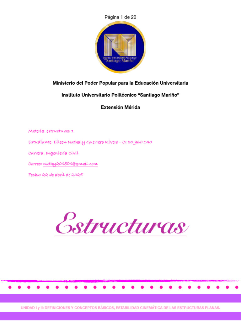 Estructuras 1 | PDF | Hormigón | Columna