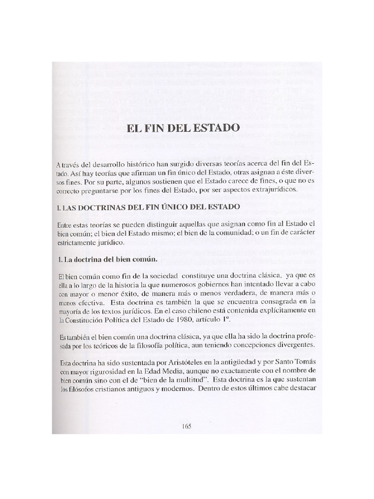 Bien Común y Estado en Teoría Constitucional | PDF