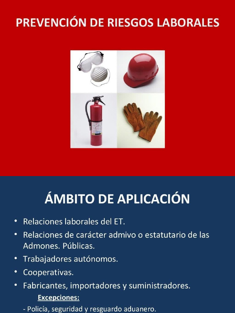Prevencion Riesgos Laborales | PDF