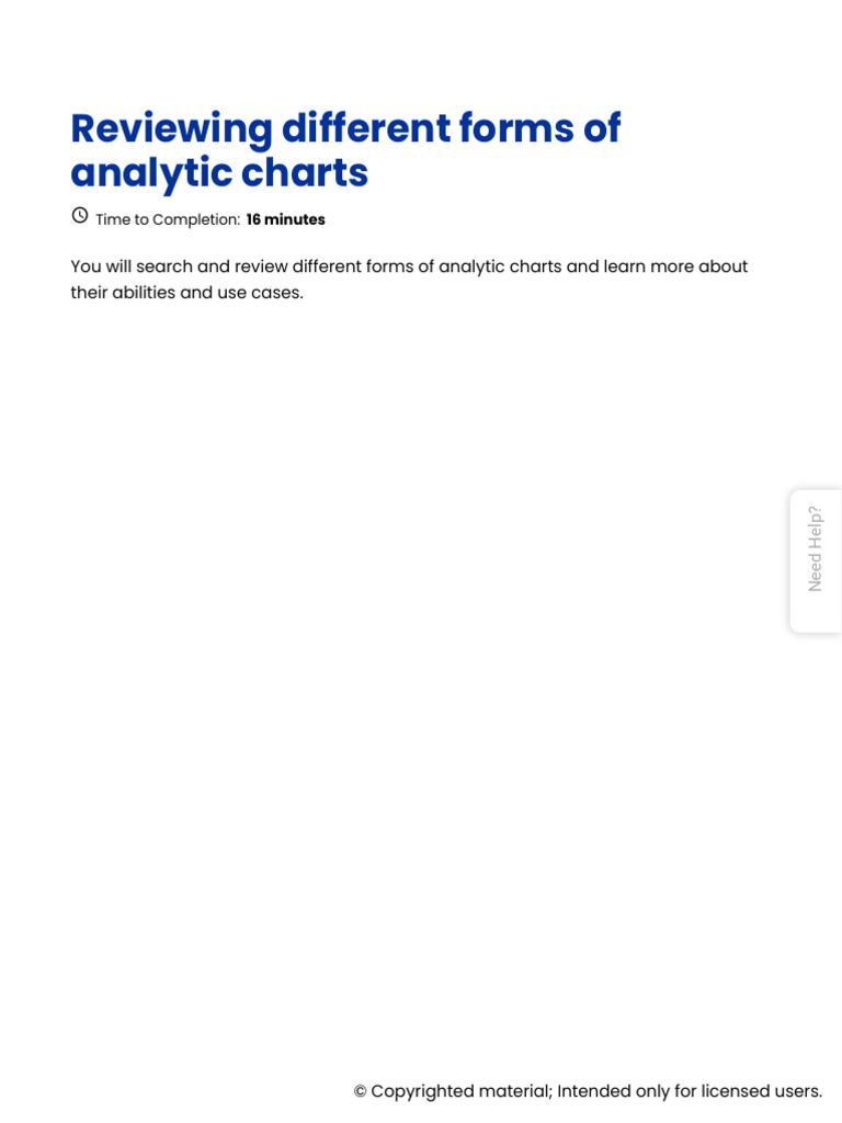 Reviewing Different Forms of Analytic Charts | PDF | Copyright | Computing