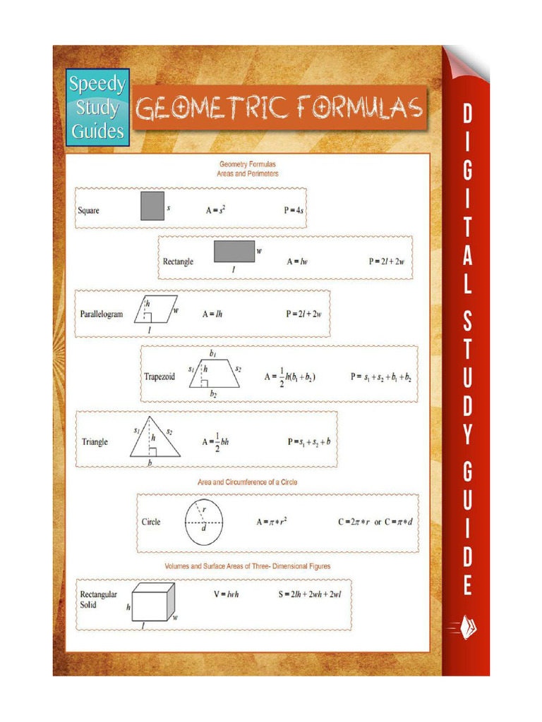 Geometric Formulas (Speedy Study Guides) (Publishing, Speedy) (Z-Library) | PDF