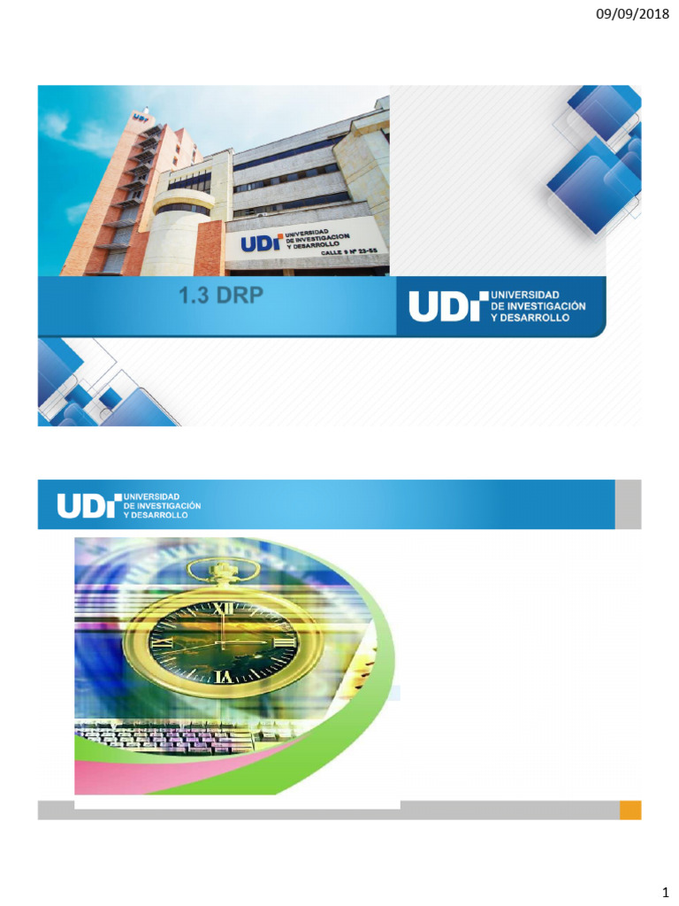 1.3 DRP | PDF | Business | Planificación