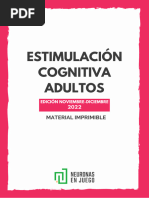 Cuaderno Estimulación Cognitiva Psicocortex | PDF | Ciencia cognitiva | Neurociencia