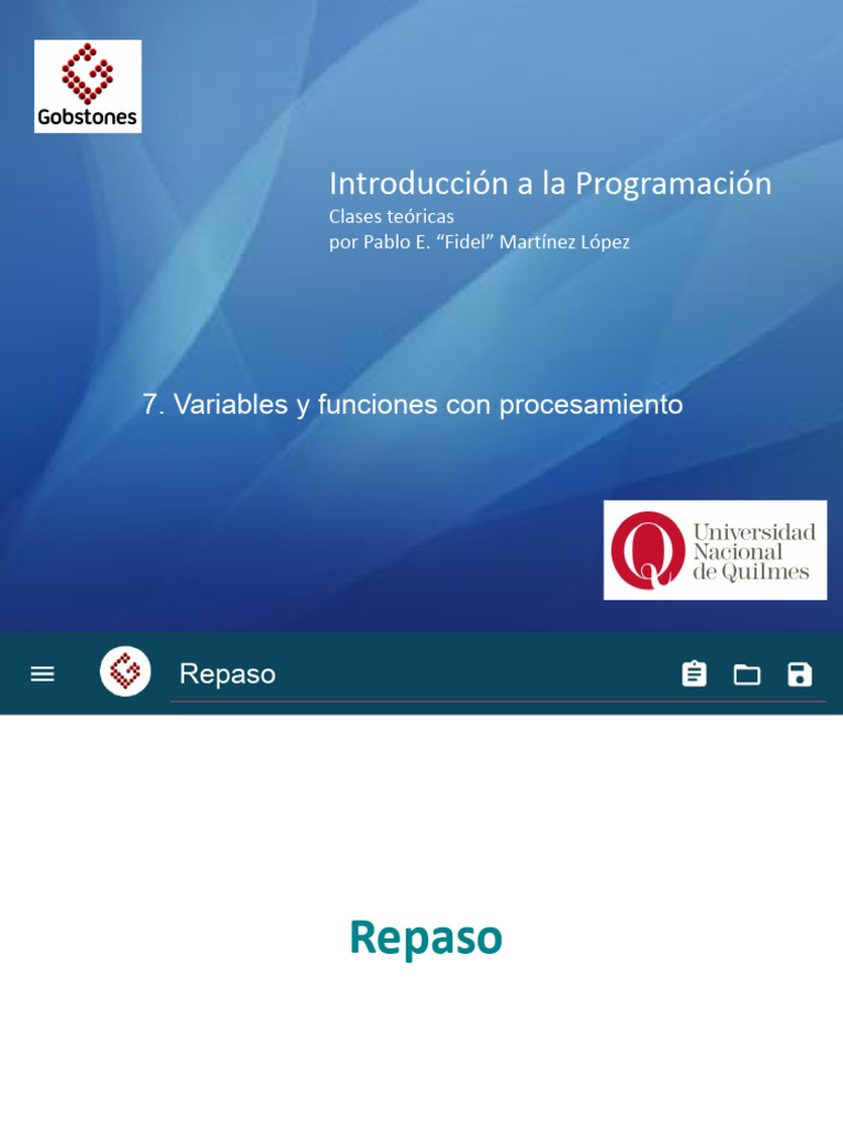 7.variables y Funciones Con Procesamiento (2023-03-02) | PDF | Lenguaje ...