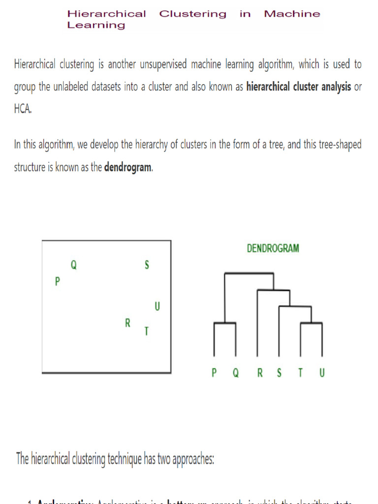 Hierarchical Clustering | PDF