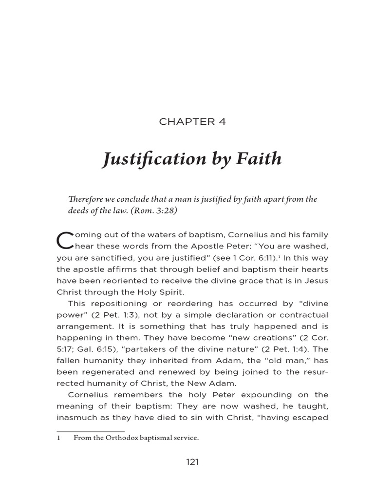 Conociendo La Fe Ortodoxa Ingles-125-151 | PDF | Justification (Theology) | Sola Fide