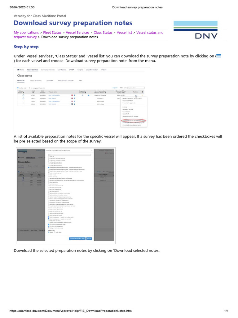 Survey Preparation Notes | PDF