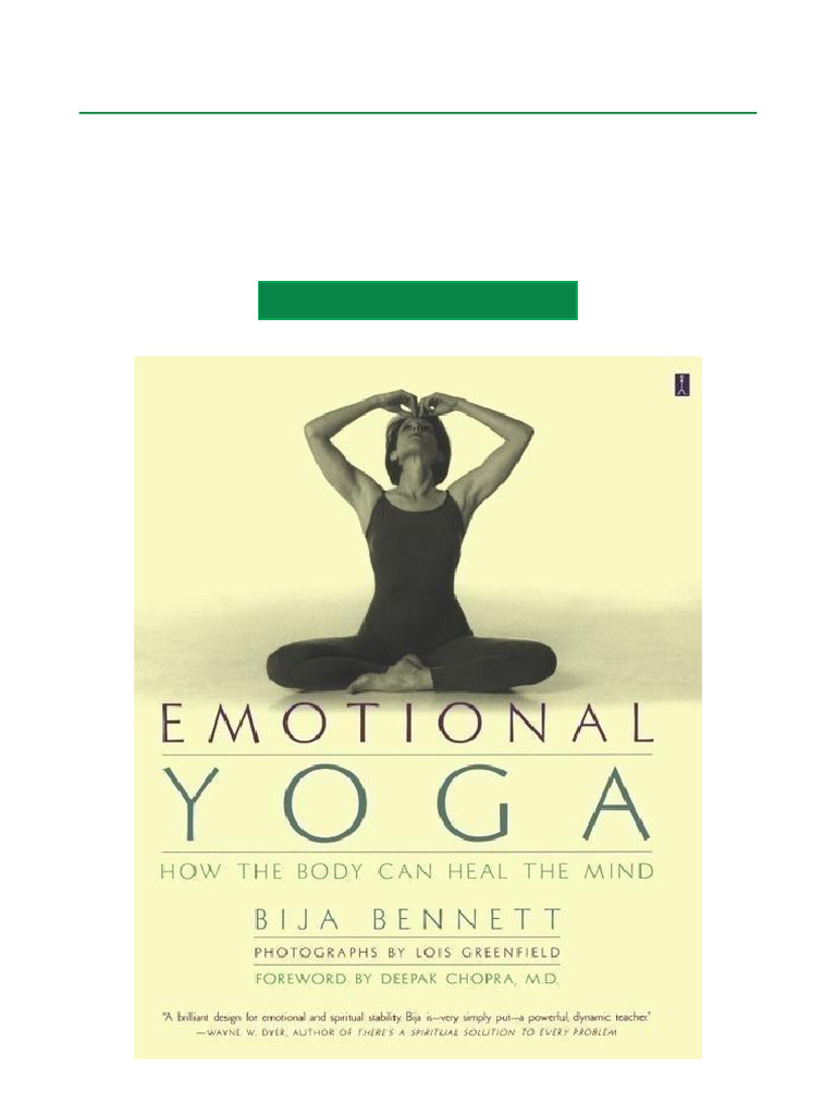 Emotional Yoga How The Body Can Heal The Mind High-Quality Ebook | PDF ...