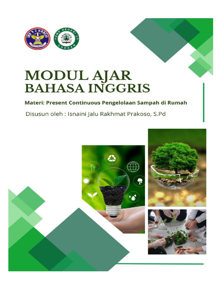 Modul Ajar Present Continuous Isnaini Jalu | PDF