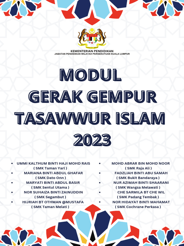 Modul Gerak Gempur Tasawwur Islam 2023_231119_103043 | PDF