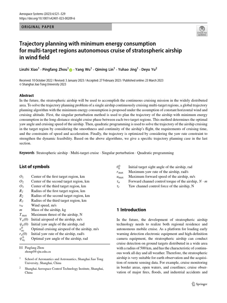 Trajectory Planning With Minimum Energy Consumption For Multi-Target Regions Autonomous Cruise ...