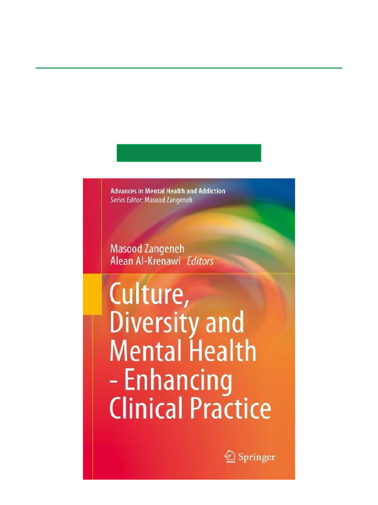 Culture and Mental Health Insights | PDF | Intersectionality | Mental ...