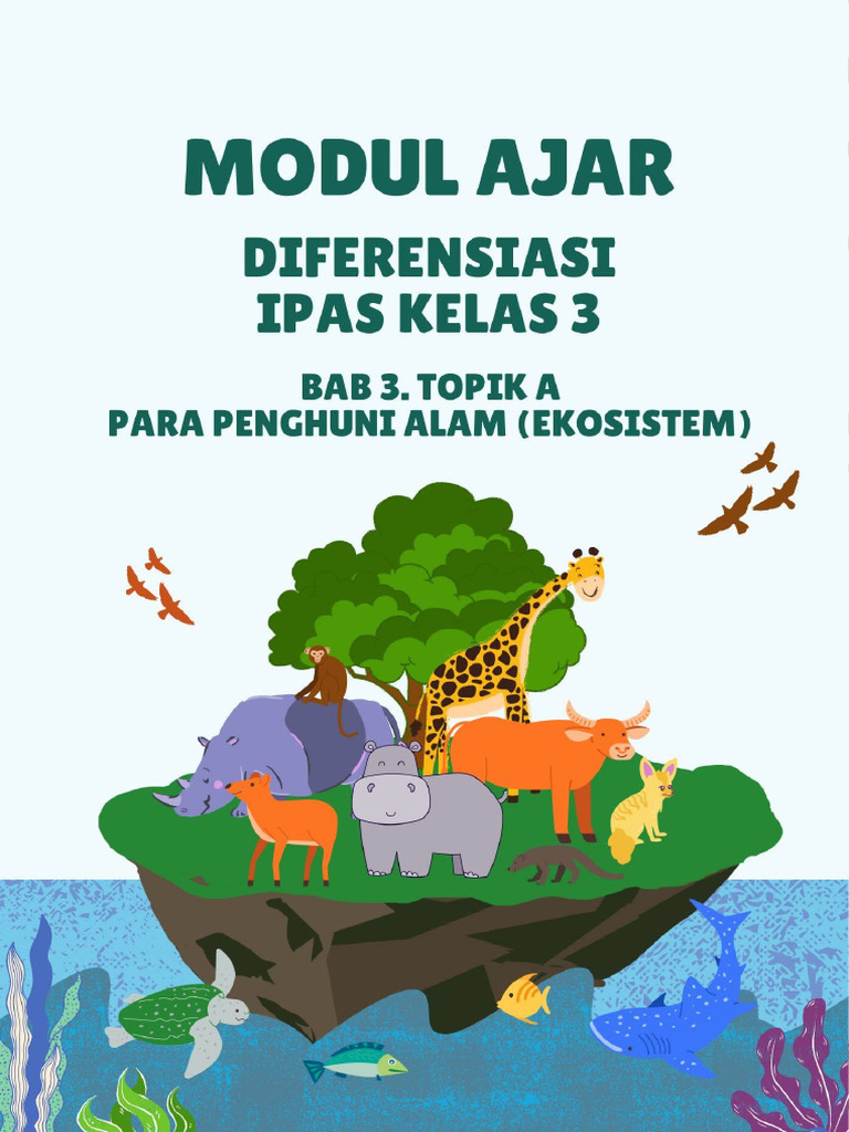 Modul Ajar Kelas 3 Ekosistem DIFERENSIASI | PDF